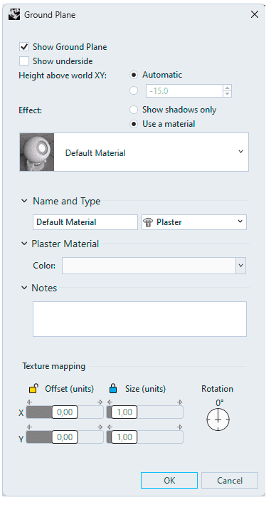 Rendering panel | RhinoLands Help